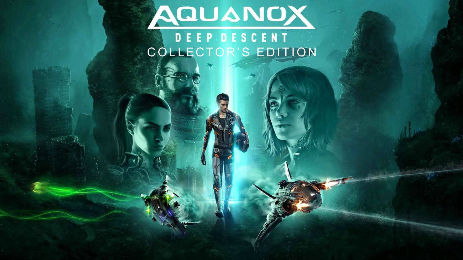 Игра Aquanox Deep Descent. Collector’s edition (активация в Steam, для PC, регион РФ), электронный ключ/лицензия