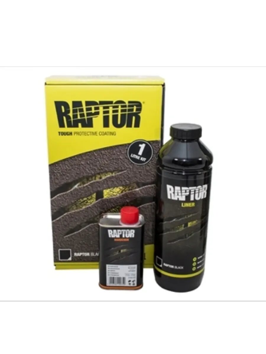Защитное покрытие RAPTOR черное 750 + 250 мл