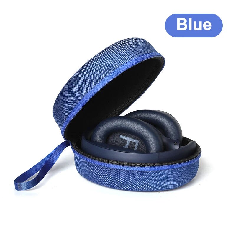 Чехол для наушников QCY H3/H4, Edifier WH-1000XM5 blue