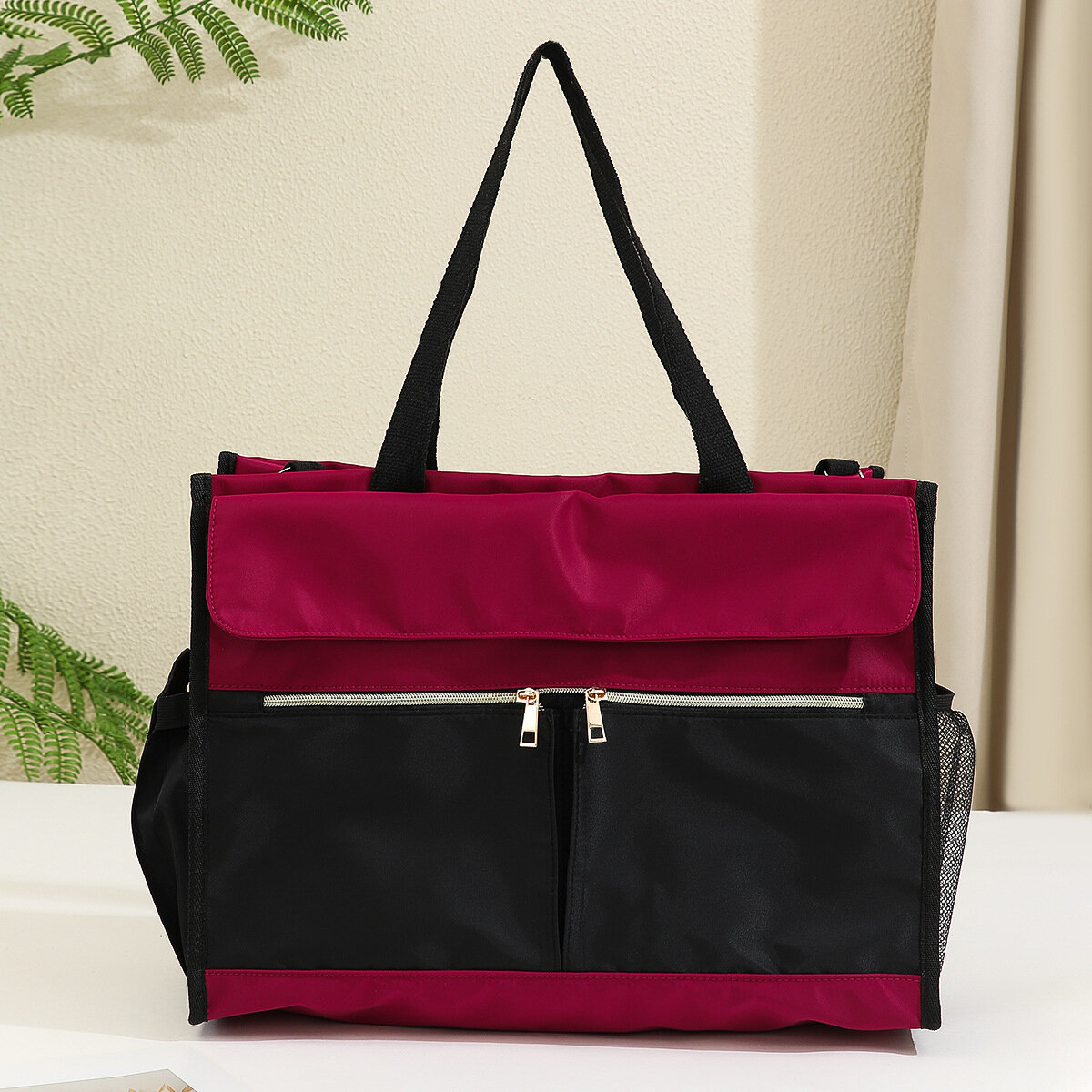 Большая изолированная сумка для льда, ланч-бокс, пикник, сумка для хранения свежести, многофункциональная, с несколькими карманами, классифицируемая, через плечо