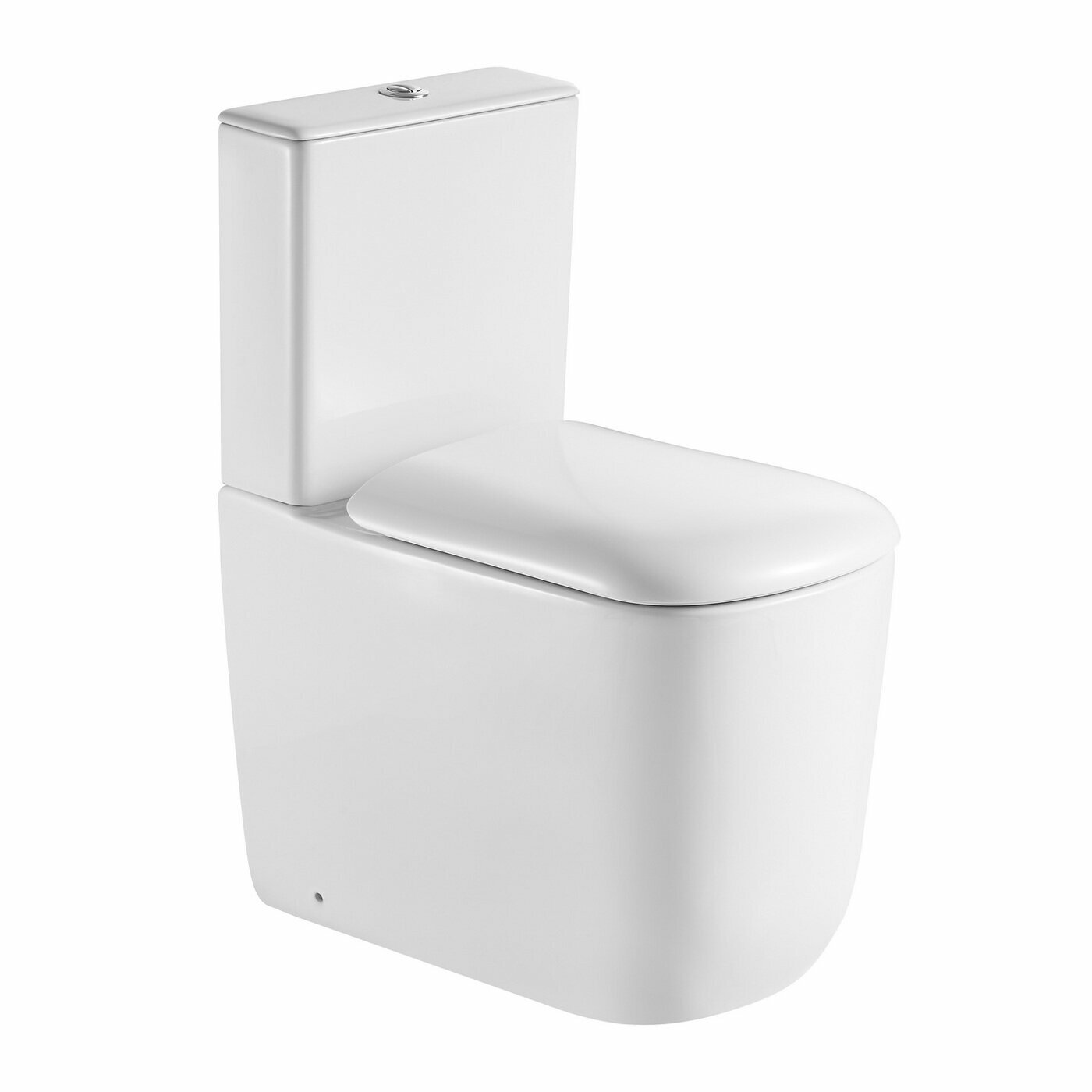 Унитаз компакт Black&White Gravity W-6610