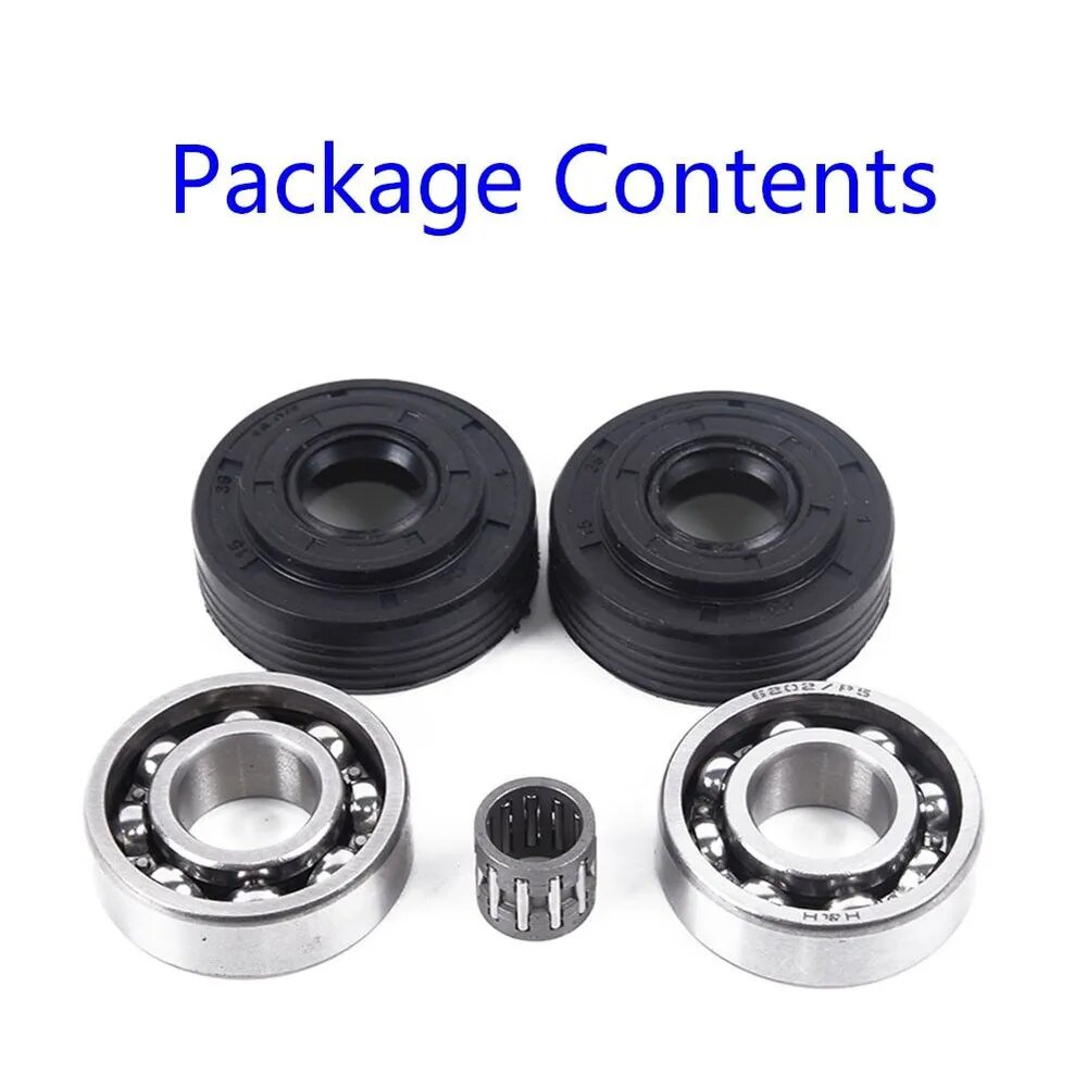 Съемный комплект сальников для игольчатого подшипника коленчатого вала для Husqvarn A 340 345 350 2145 503932302 Запчасти для бензопилы Аксессуары