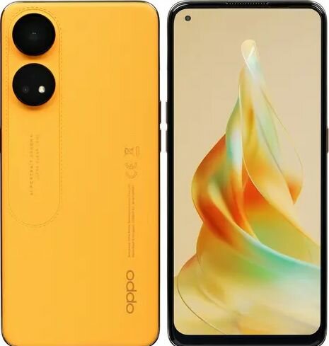 6,43" Смартфон OPPO Reno8 T 8/128 ГБ (6053767) 2023, оранжевый