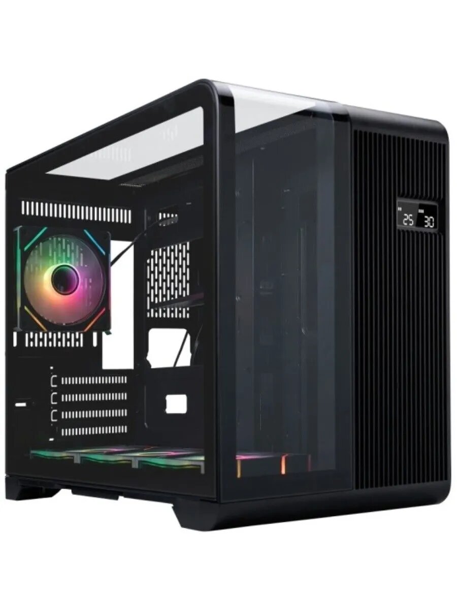 Корпус RT6 ARGB RT6-BK-3FC7R-1FC7 черный