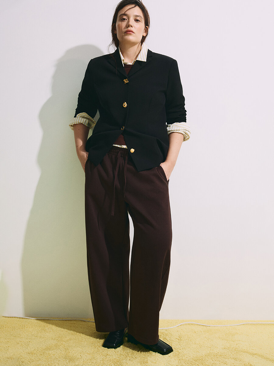 Брюки багги