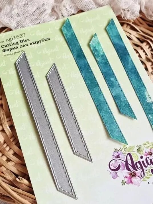 Ножи для вырубки "Наличники для рамки 10*15 см" от AgiArt
