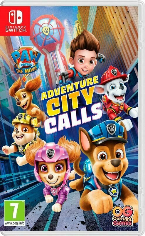 Игра PAW Patrol The Movie: Adventure City Calls (русские субтитры) для Nintendo Switch