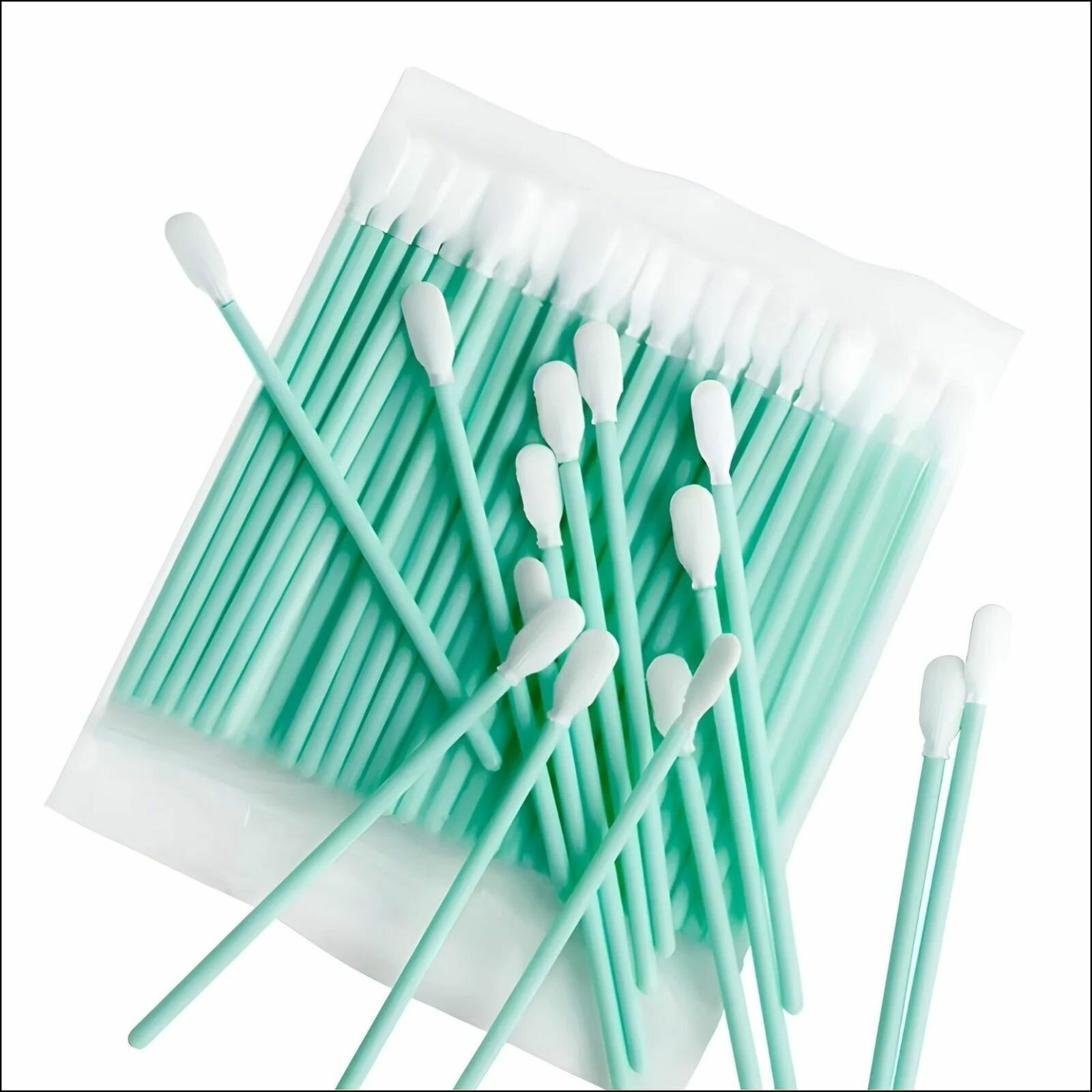 Эксклюзивные палочки 71мм 100шт для чистки оптики безворсовые