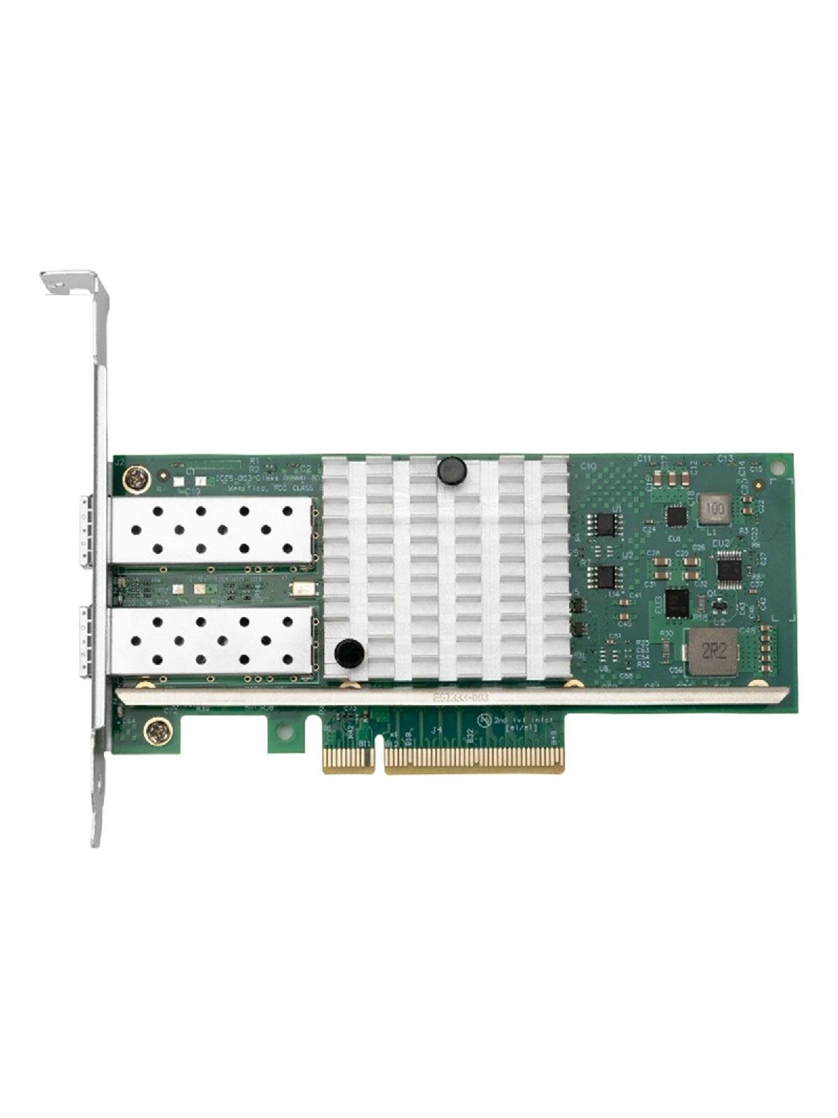 10 ГБ двухпортовая сетевая карта 10 гигабит оптический порт оптического волокна