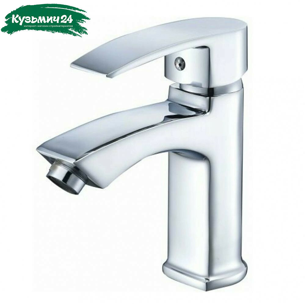 Смеситель для раковины Econoce D35-A, EC0270, однорычажный, цвет серебристый, 1 шт.