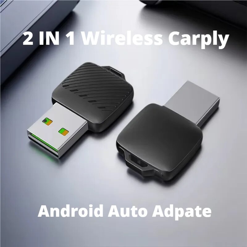2026 новый 2в1 беспроводной CarPlay Box Android Auto автомобильный Plug and Play, совместимый с 99% автомобилей для автомобильного радио