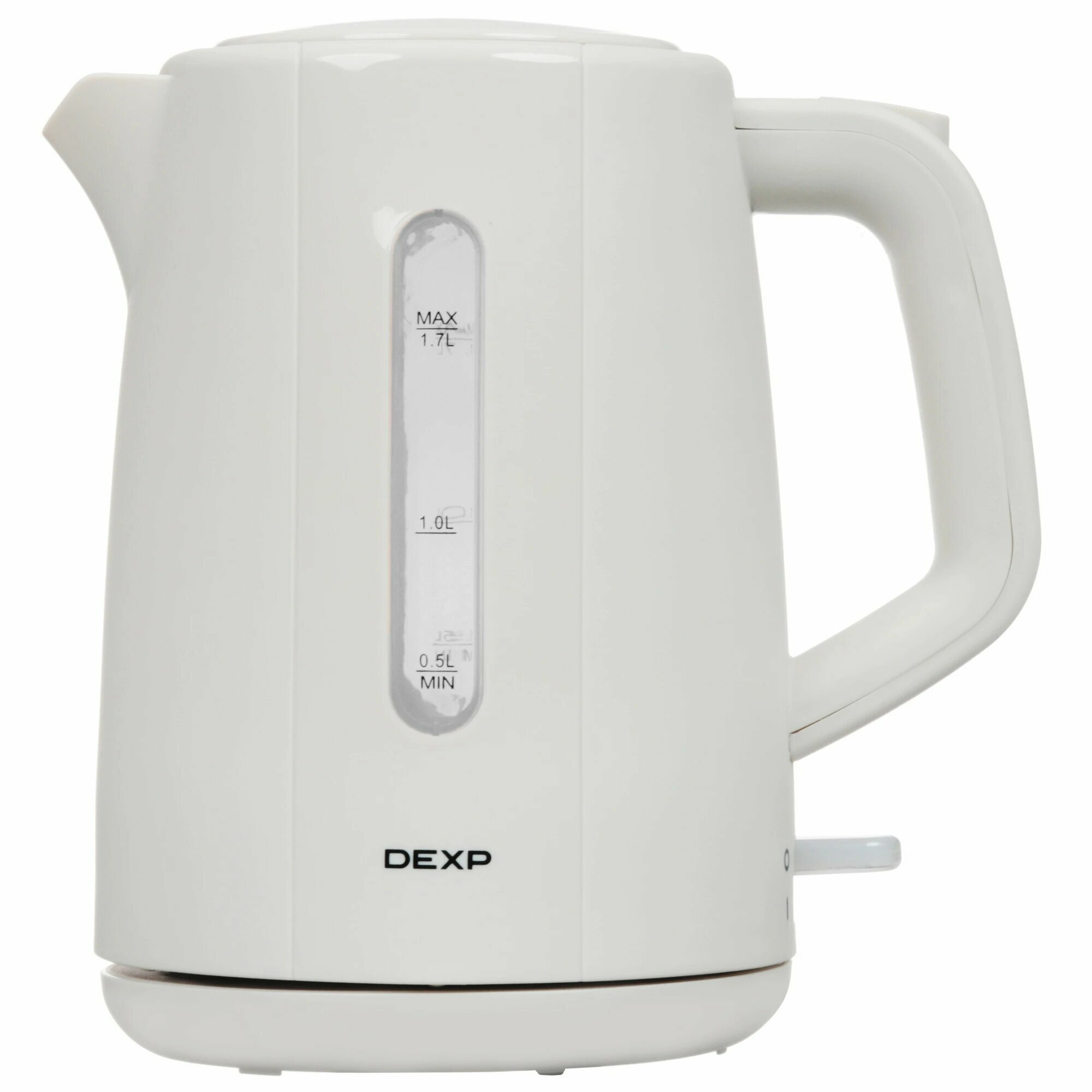 Электрочайник DEXP D-EK6703, 1.7 л, мощность 2200 Вт, бежевый