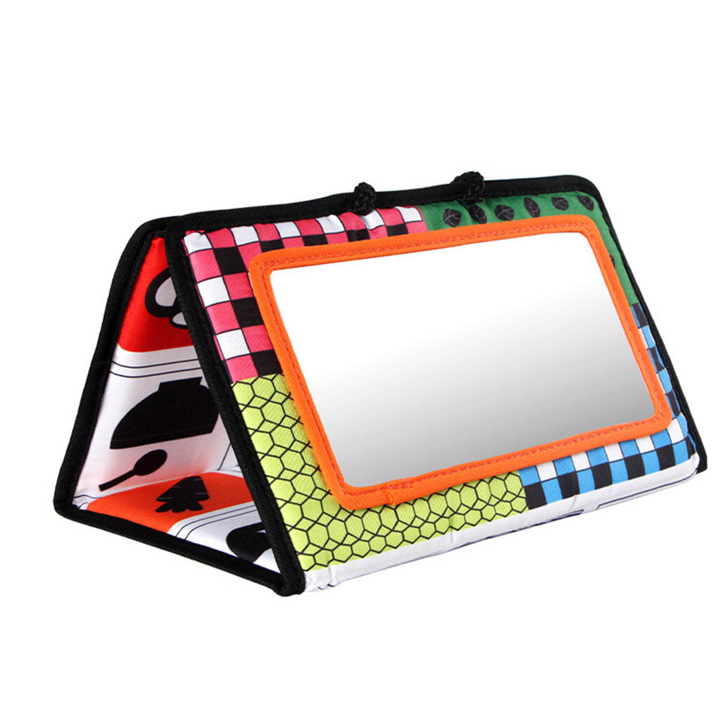 Младенческий Автомобиль для Спинки Сиденья, Подвесное Складное Зеркало Для Путешествий, Мультяшная Обучающая Игрушка