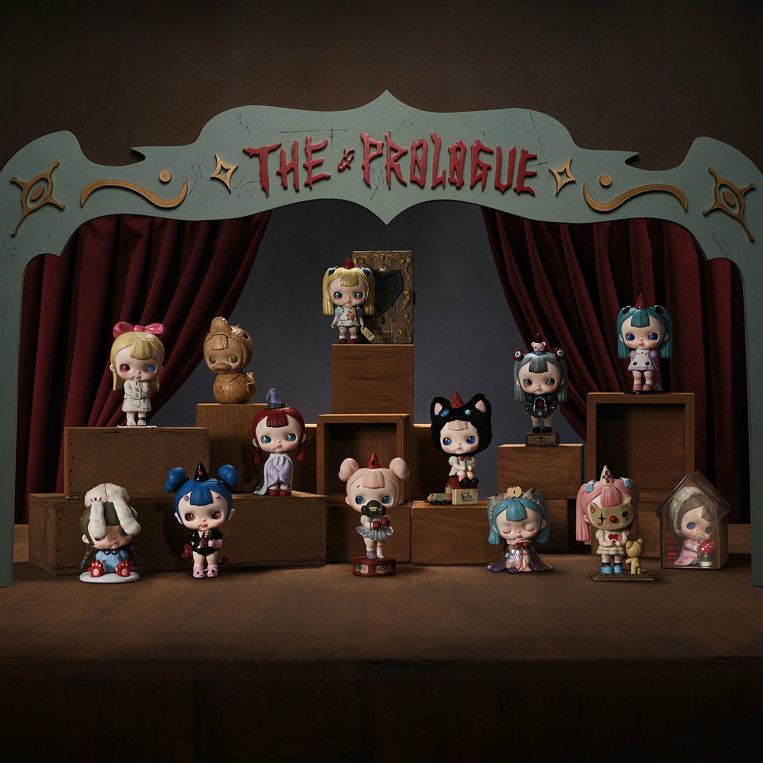 Коллекционная фигурка POP MART Tinytiny-prologue series в ассортименте (11х7х7) (69383)