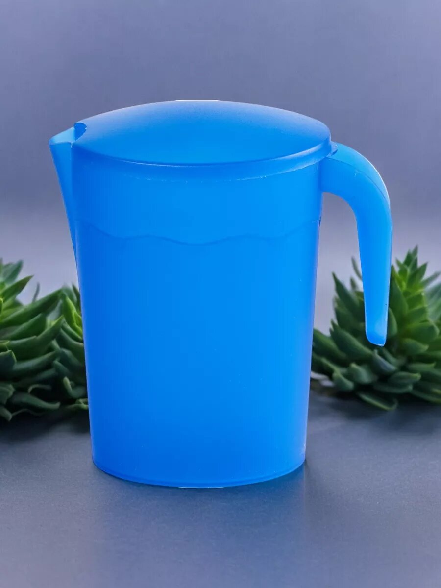 Кувшин с крышкой NS, пластиковый, 2 л