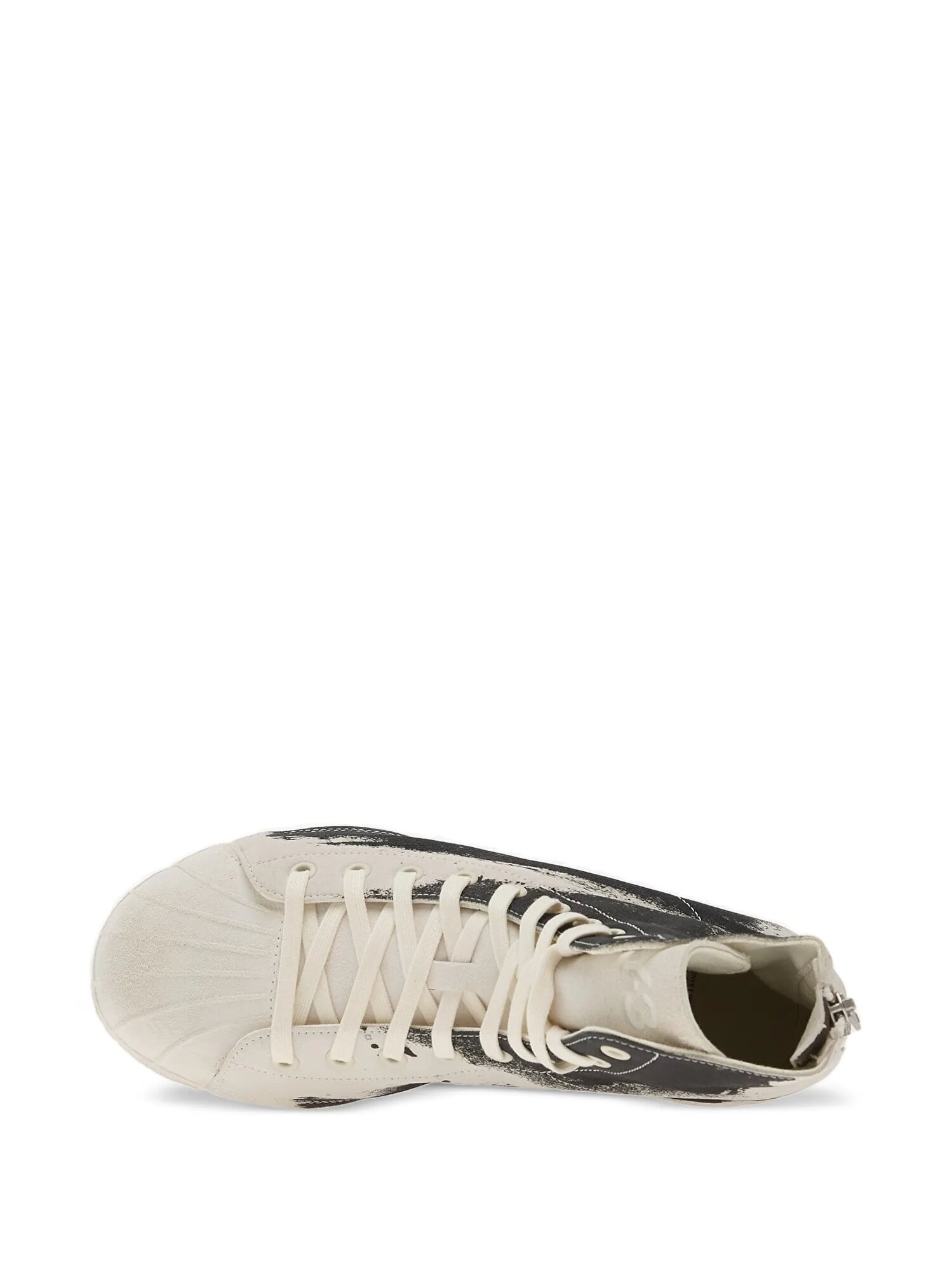 Кроссовки Y-3 Splash print high top sneakers, размер 9, разноцветный — фото 1