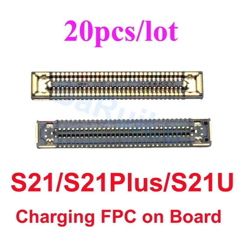 BaRuiLe 20 шт. USB-разъем для зарядки FPC для Samsung S22 S23 S24 S25 Ultra S21 S20 FE S10 Plus Note 20 10 Разъем для зарядного устройства на плате 20x S21 S21P S21U