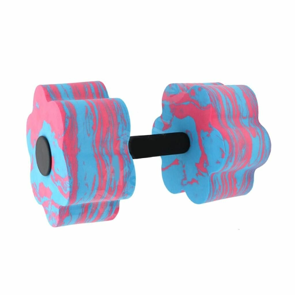 Водные гантели для бассейна, Синий и красный