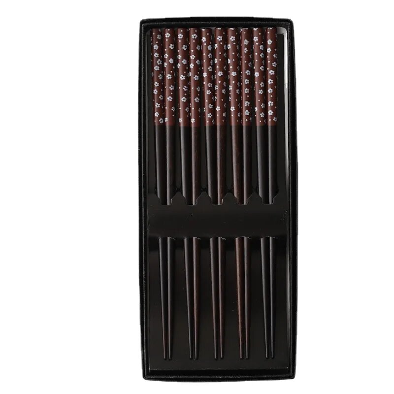 Палочки для еды из бамбука 5 пар A-wooden