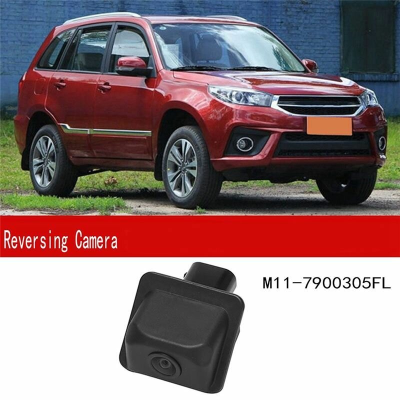Камера заднего вида M11-7900305FL для Chery Tiggo 3 2014-2018 (черная)