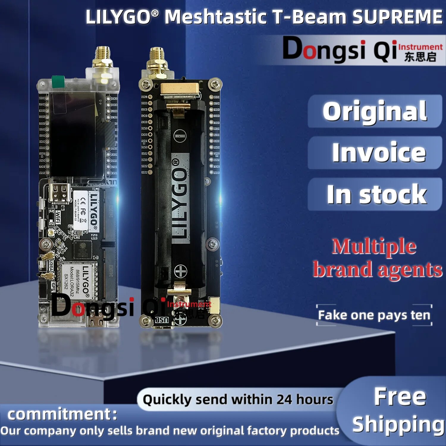 Meshtastic T-Beam L76K 433MHz модуль ESP32-S3