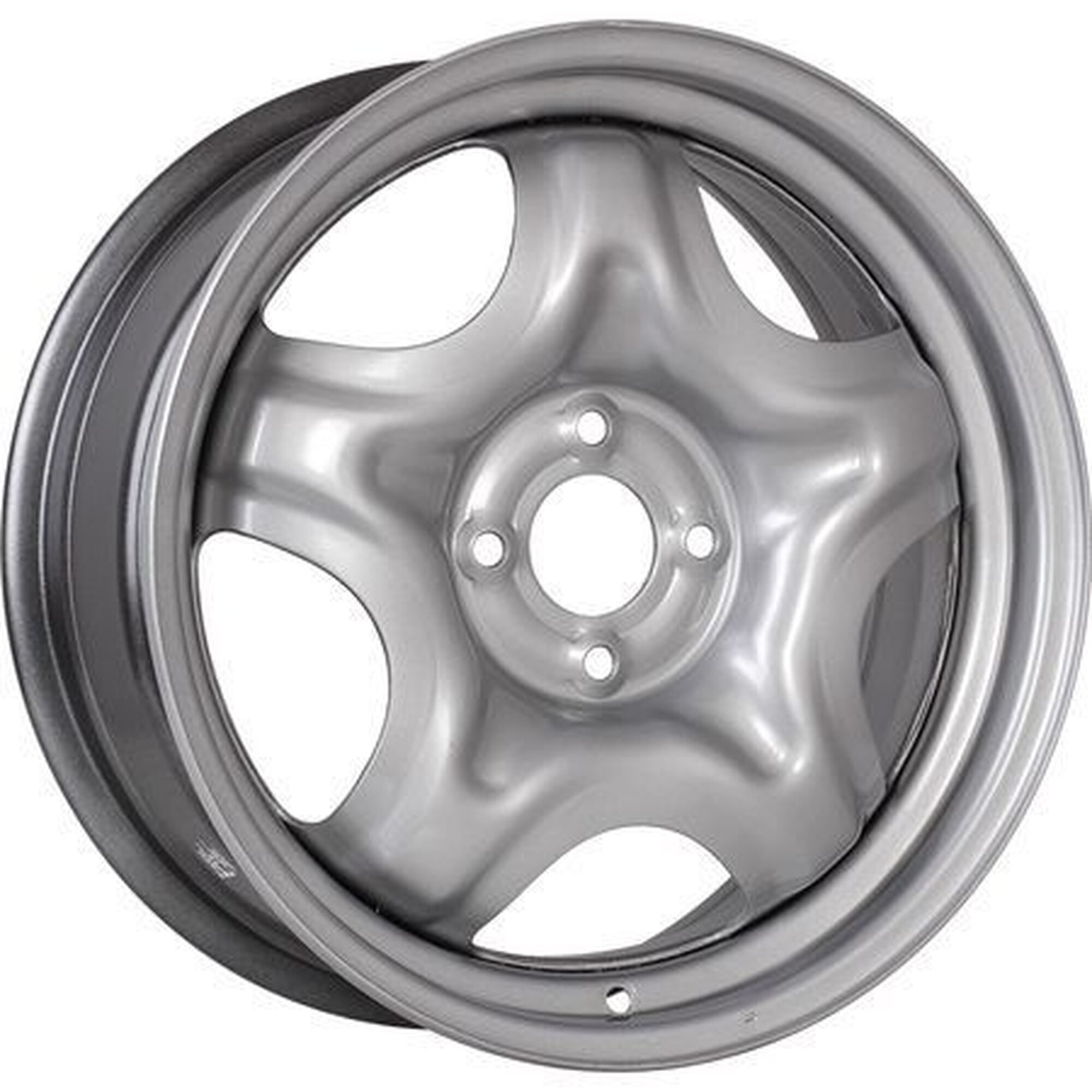 Колесный штампованный диск ТЗСК Renault Sandero R16x6.5 4x100 ET37 CB60.1 Silver