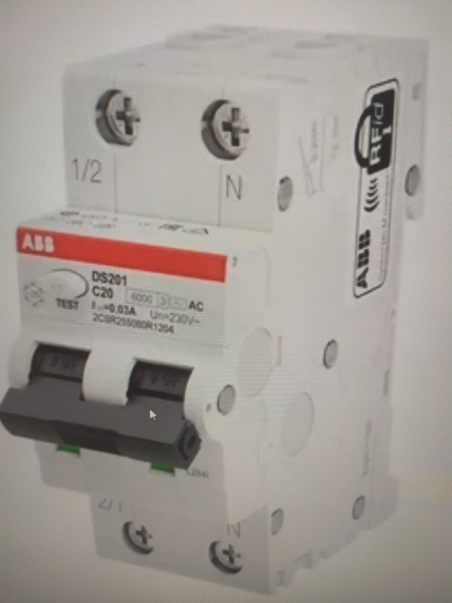 DS201 M C20 APR30 Выключатель авт. диф. т. DS201 M C20 APR30