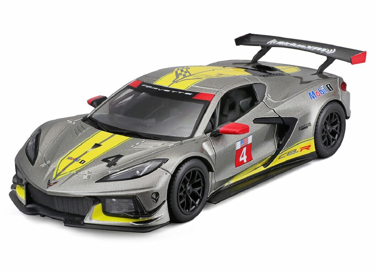 Машинка Bburago 2020 Chevrolet Corvette C8. R 1:24 18-28024.