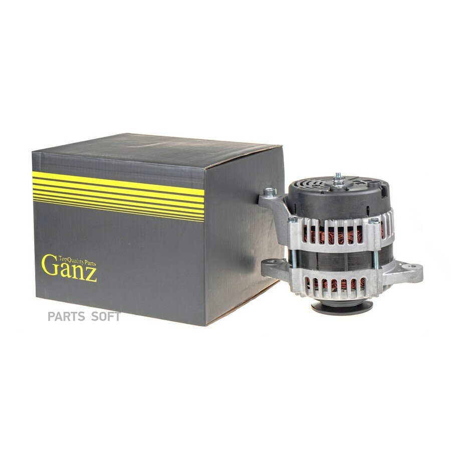 Генератор (65A) (для клинового ремня) CHEVROLET/DAEWOO Matiz/Spark 0.8/1.0L GANZ GIR13001 от официального дистрибьютора, GANZ, артикул GIR13001