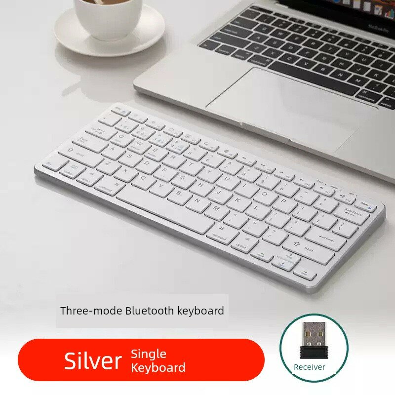 Беспроводной комплект клавиатуры и мыши Bluetooth, перезаряжаемый, подходит для Apple iPad mini, портативный,
