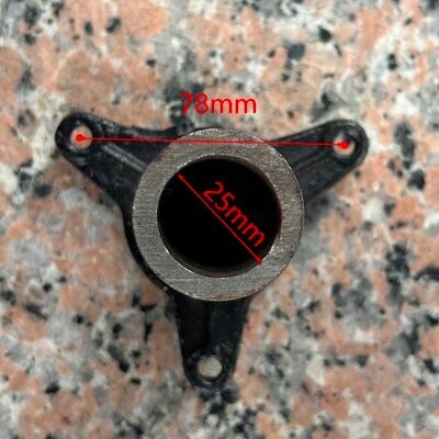 23-зубчатый адаптер для колесного багги ATV4, задняя ось, снежные резиновые гусеничные 25mm