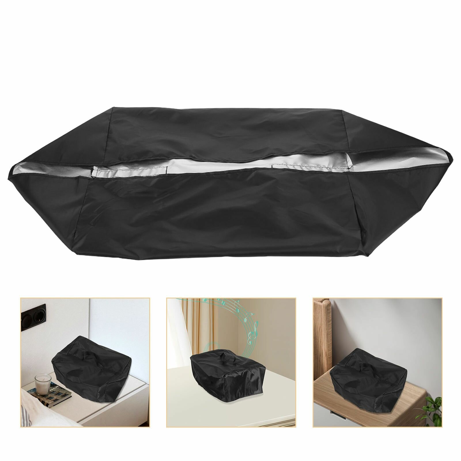 Пылезащитный чехол для винилового проигрывателя из прочной оксфордской ткани, винтажный стиль