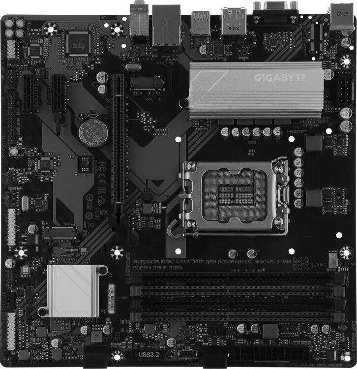 Gigabyte B760M D3HP DDR4 {Soc-1700, Intel B760, 4xDDR4 mATX, Ret}