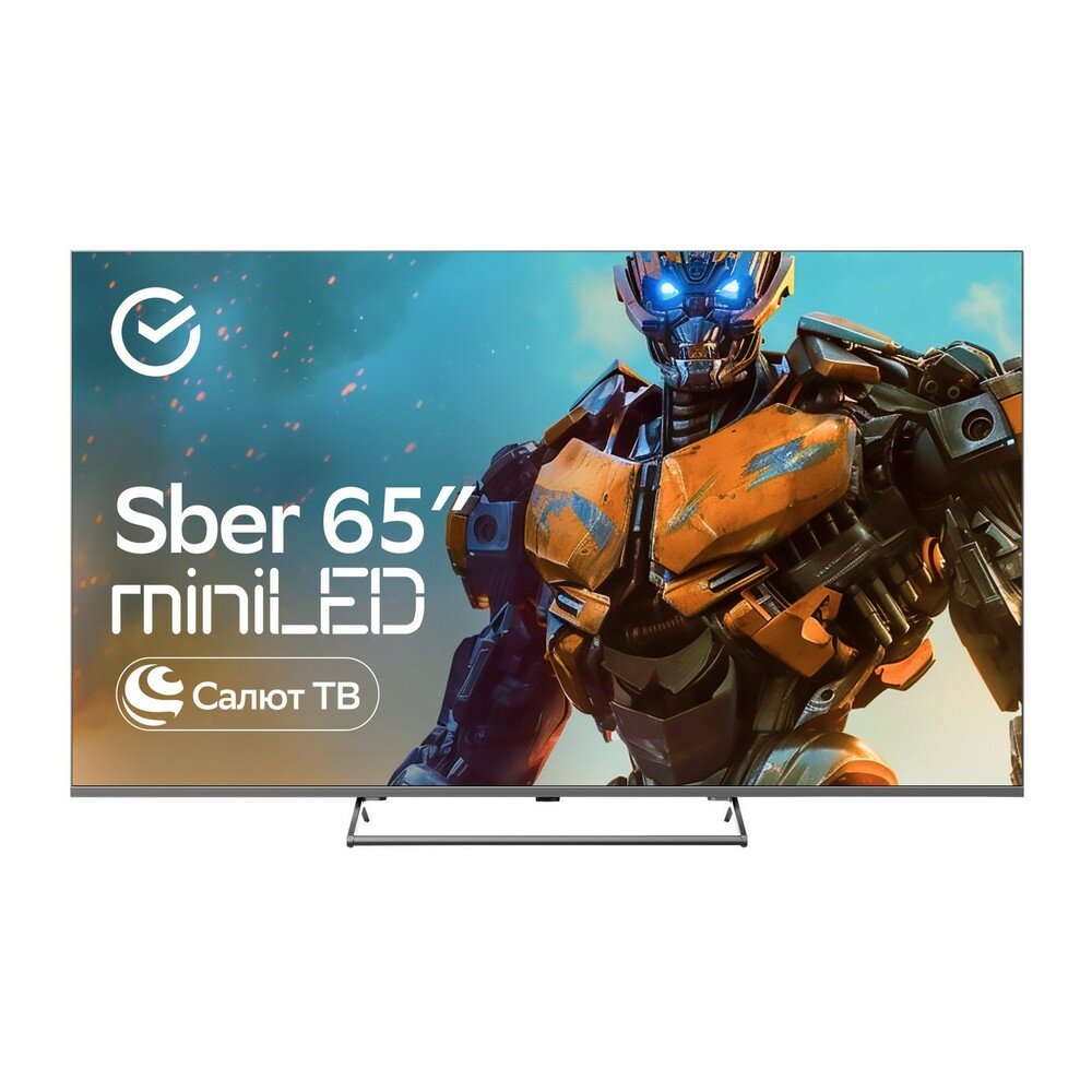 65" Телевизор Sber SDX-65UML7450 Black