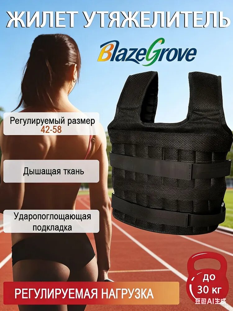 Жилет утяжелитель 1шт