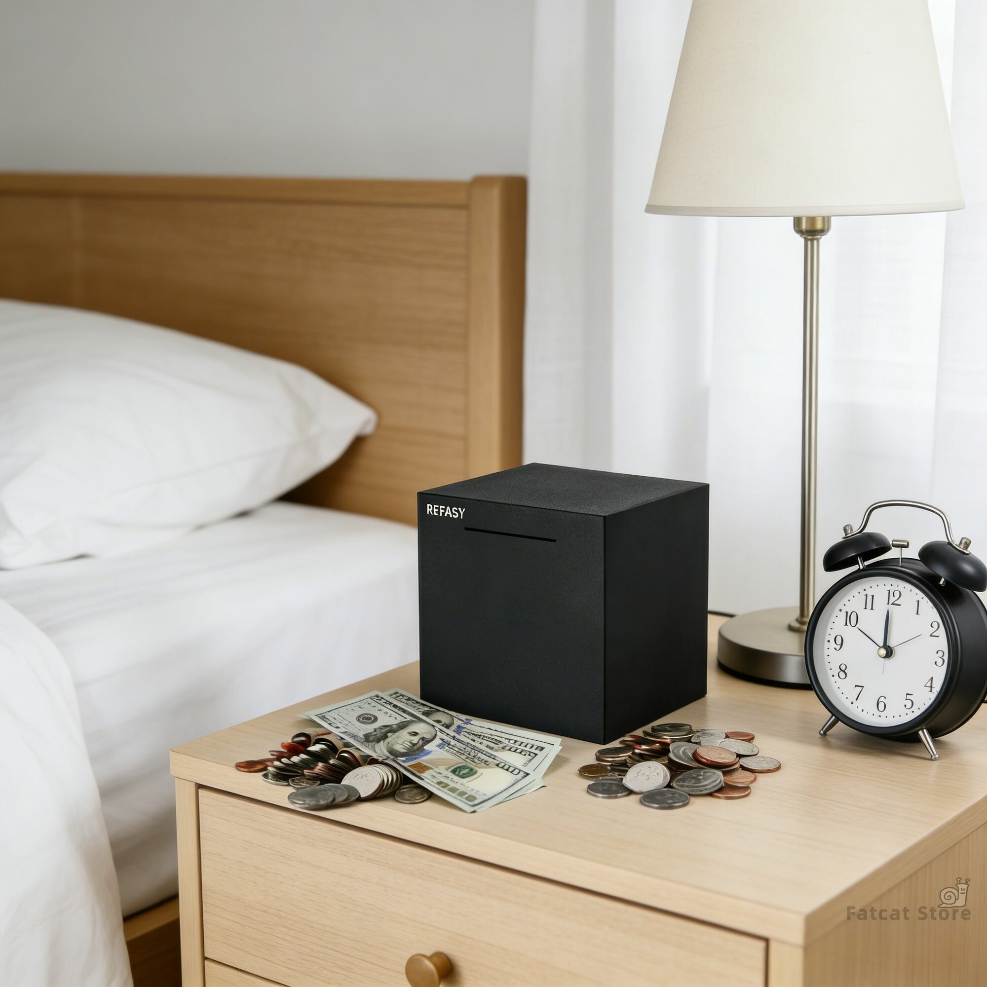 Копилка "обновленный черный ящик экономит деньги на печати", 12, 1 шт