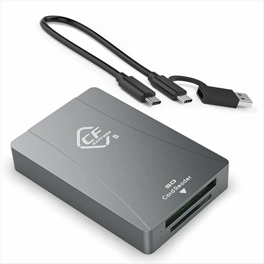 CFexpress Тип B И SD Card Reader USB 3.2 Gen 2 CFexpress B-Ридер — фото 1