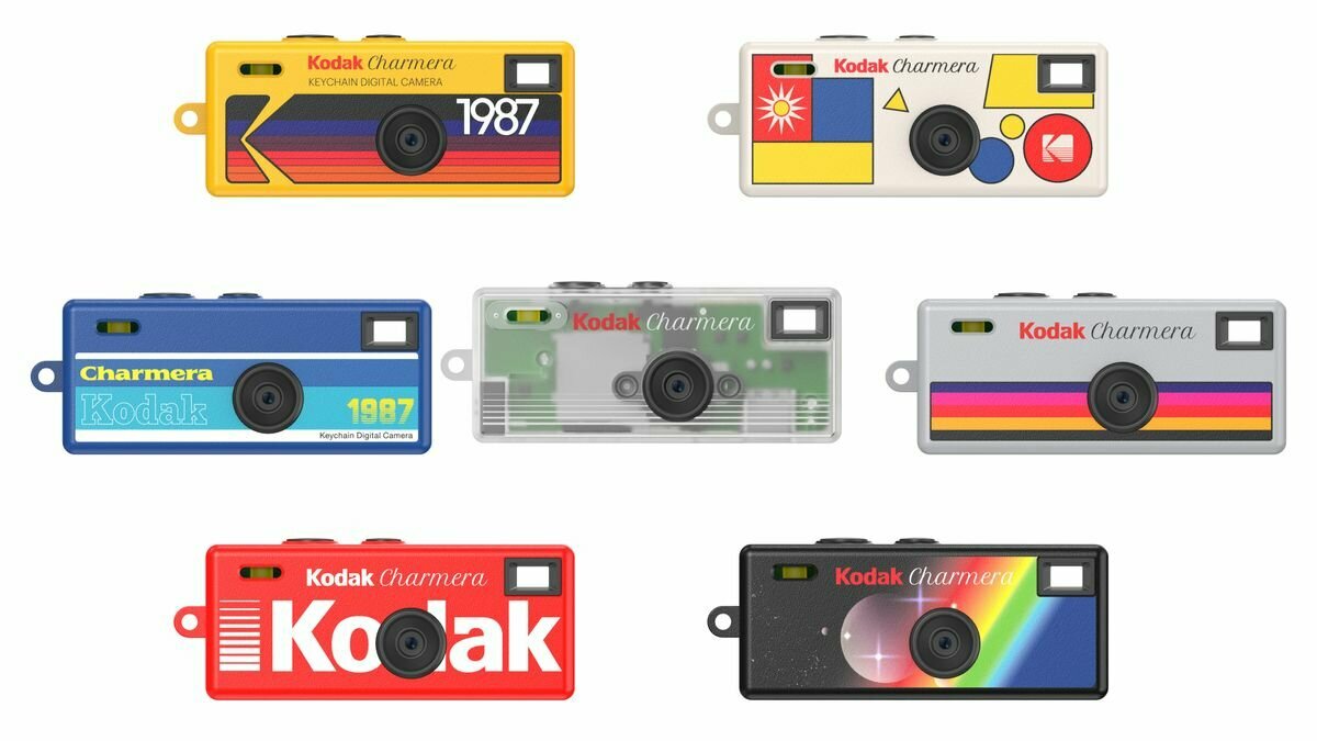 Цифровая камера-брелок KODAK CHARMERA 1987 Blind Box (Случайная коробка)