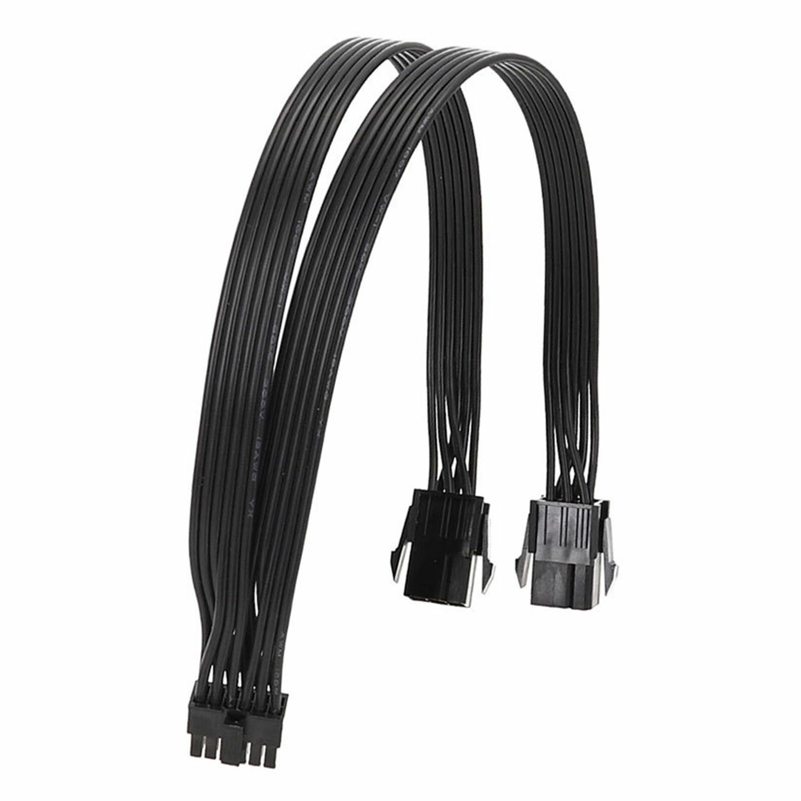 Кабель-удлинитель для подключения 12-контактного к двум 6-контактным PCIe для серии RTX30