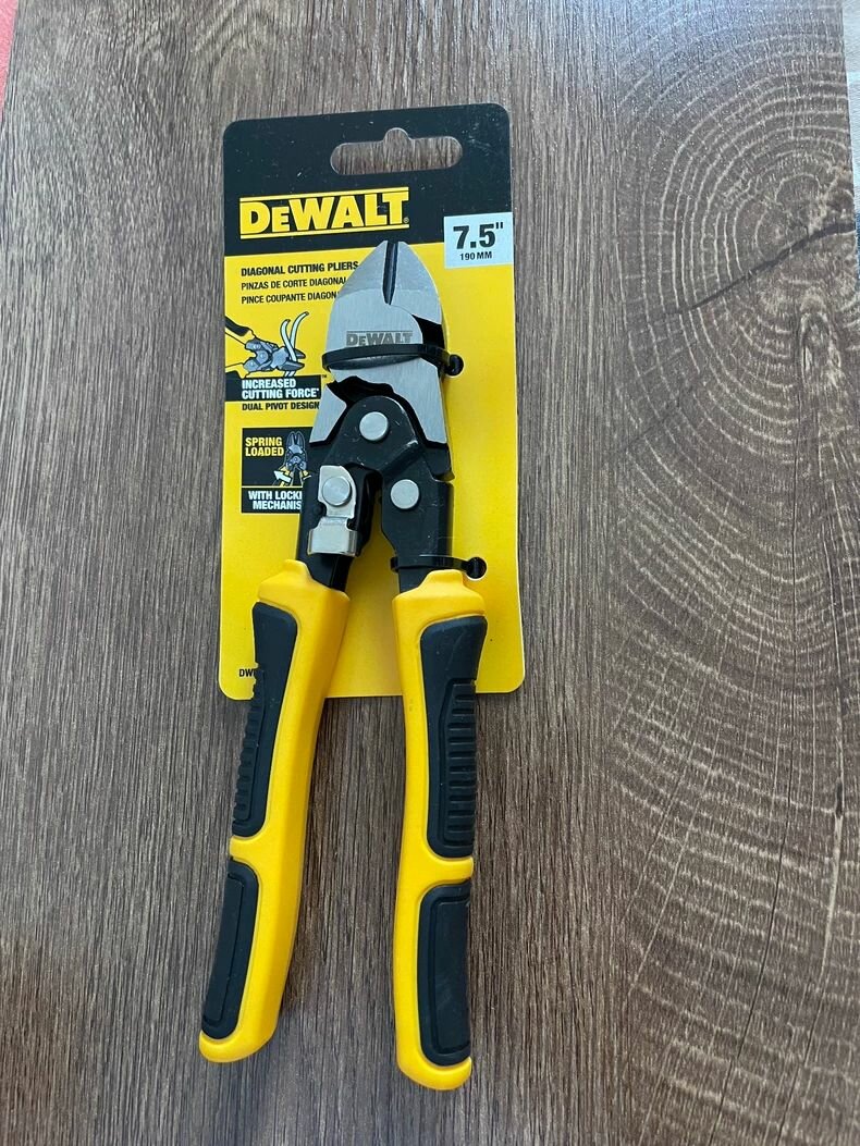 DEWALT DWHT70275-277 Комбинированные наклонные щипцы Комплект из трех частей