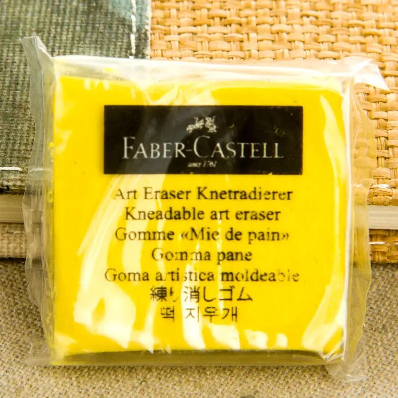 Ластик Faber-Castell Для Рисования И Дизайна, Мягкий Пластиковый Ластик Для Художников, Для Эскизов И Дизайна