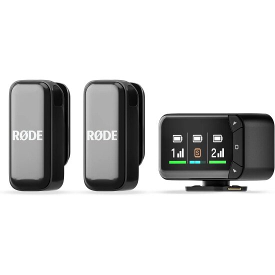Ультракомпактная двухканальная беcпроводная петличная система Rode Wireless Micro CAMERA KIT