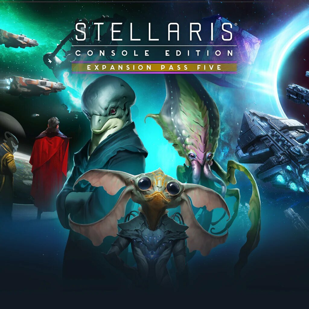 Дополнение Stellaris: Console Edition PS5 - Expansion Pass Five, цифровое издание PlayStation 5, регион Турция / код пополнения баланса