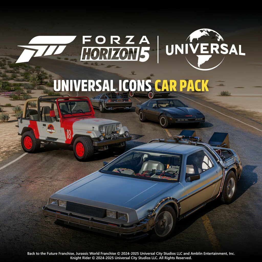 Дополнение Forza Horizon 5 Universal Icons Car Pack, цифровое издание PlayStation 5, регион Турция / код пополнения баланса