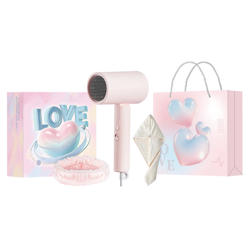 Фен унисекс Xiaomi H101, H101 Pink Quick Dry Romantic Surprise Box