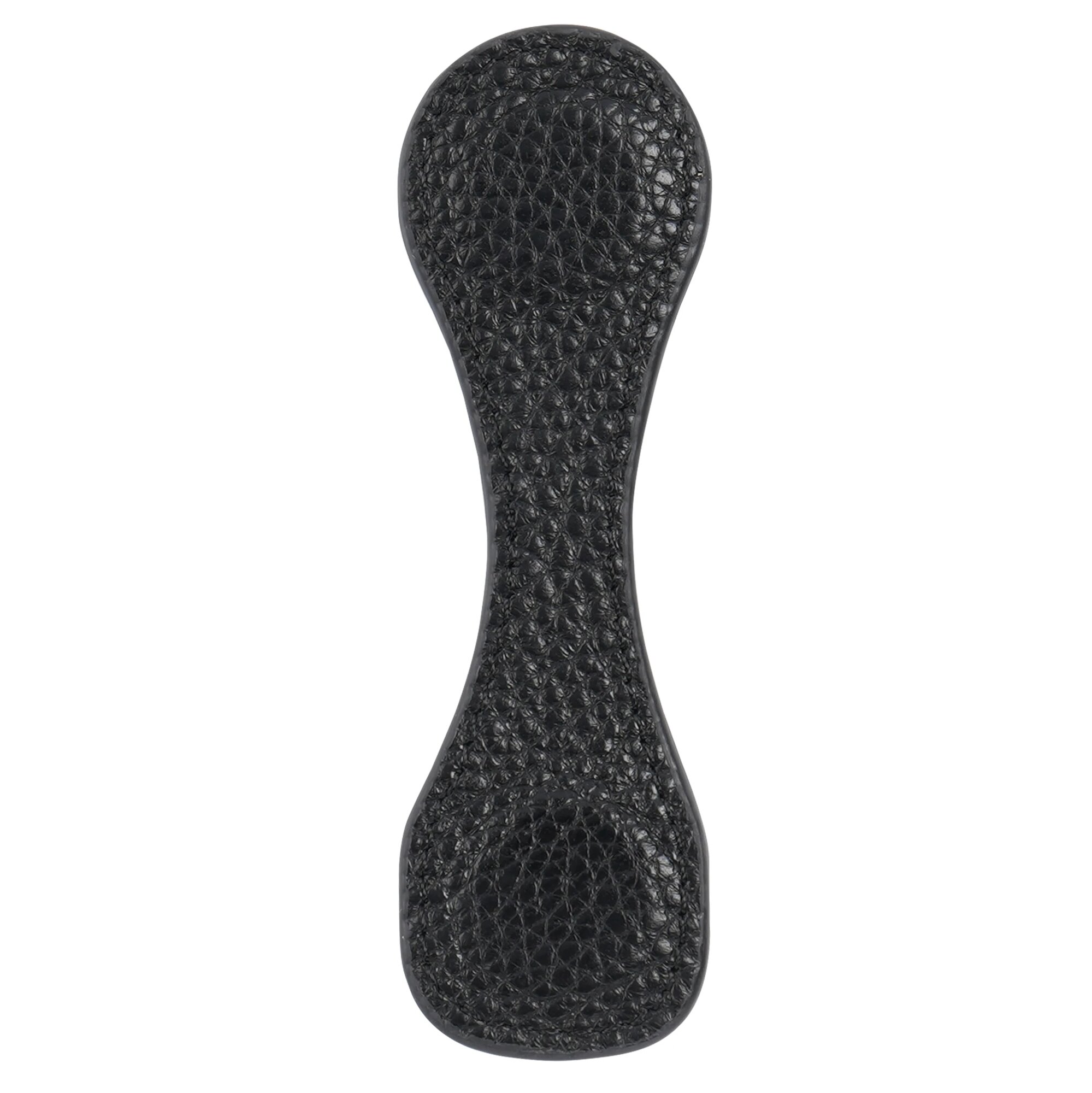 Закладка для книг из кожи Pebbled Black