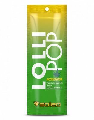 Soleo Lolli Pop Ускоритель загара с маслом таинтанского монои и какао 15 мл.