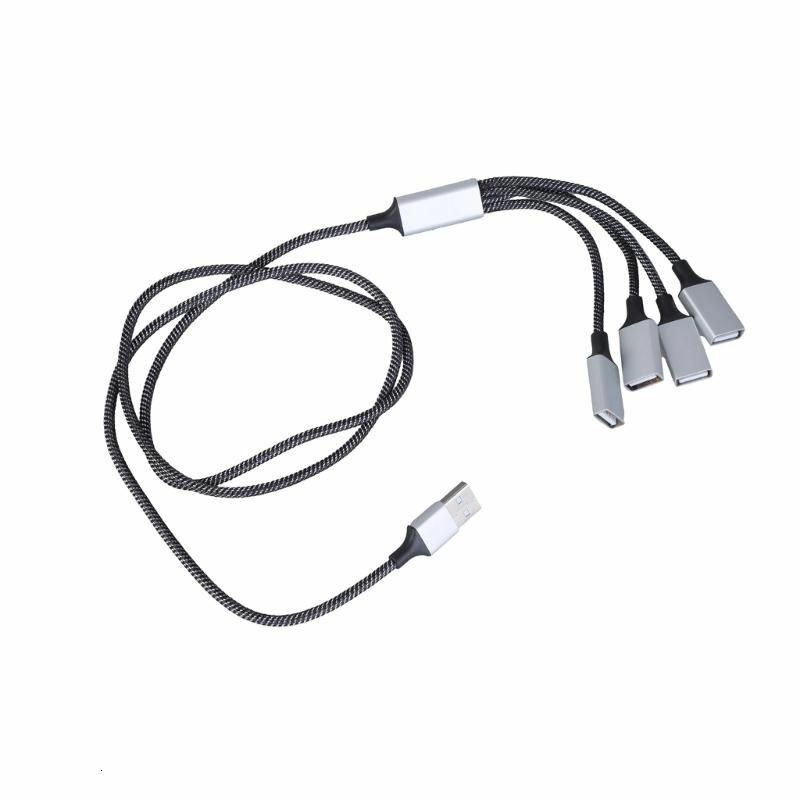 4port USB Extension Hub к адаптеру для компьютерных аксессуаров и гаджетов, 100cm