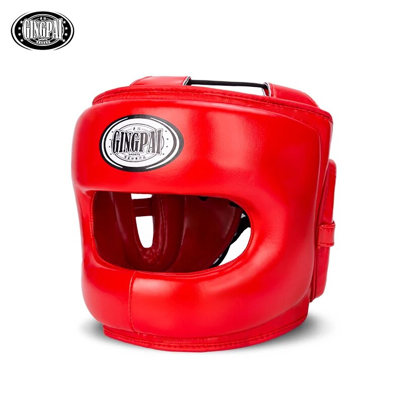 Gingpai Sport Регулируемый мягкий боксерский шлем Красный, M, AWLZ Red