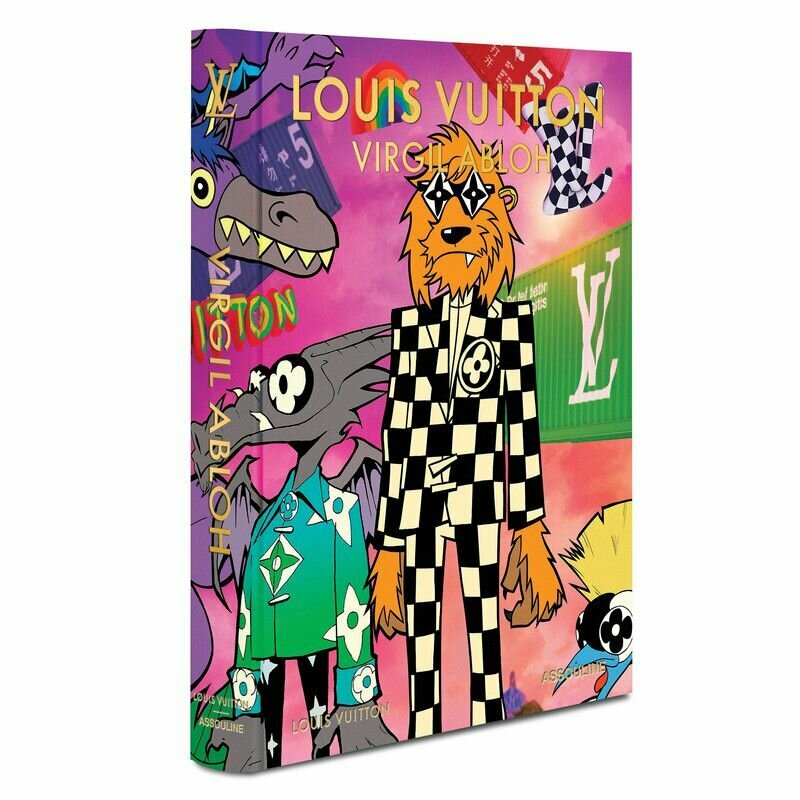 Книга Louis Vuitton: Virgil Abloh (Classic Cartoon Cover) на английском языке